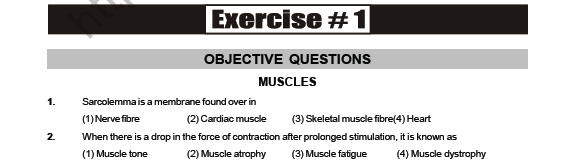 CBSE Class 11 Biology Locomotion and Movement MCQs Set A, Multiple ... CBSE Class 11 Biology Locomotion and Movement MCQs Set A, Multiple ...